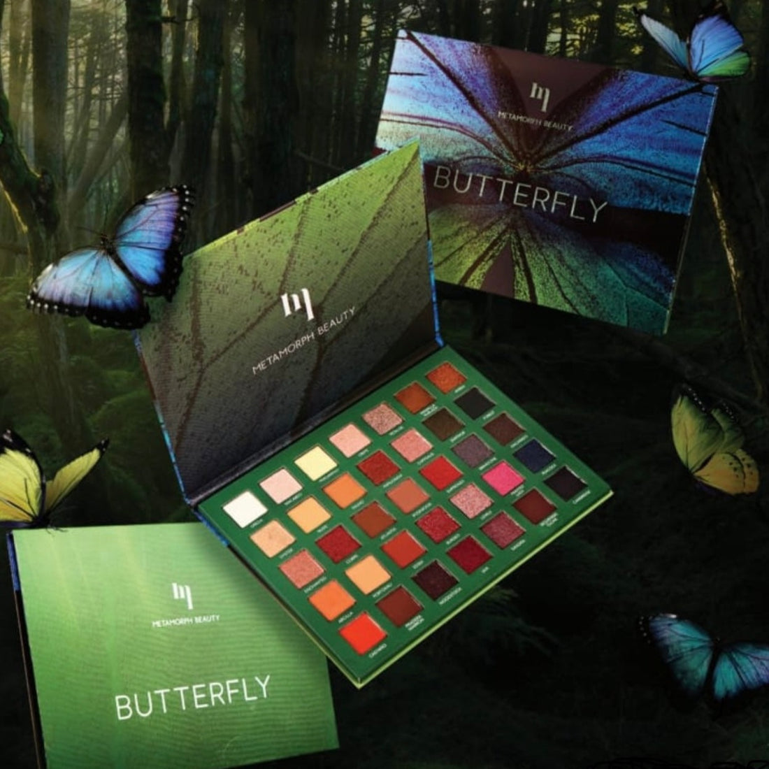 Butterfly Eyeshadow Palette – Metamorph Beauty